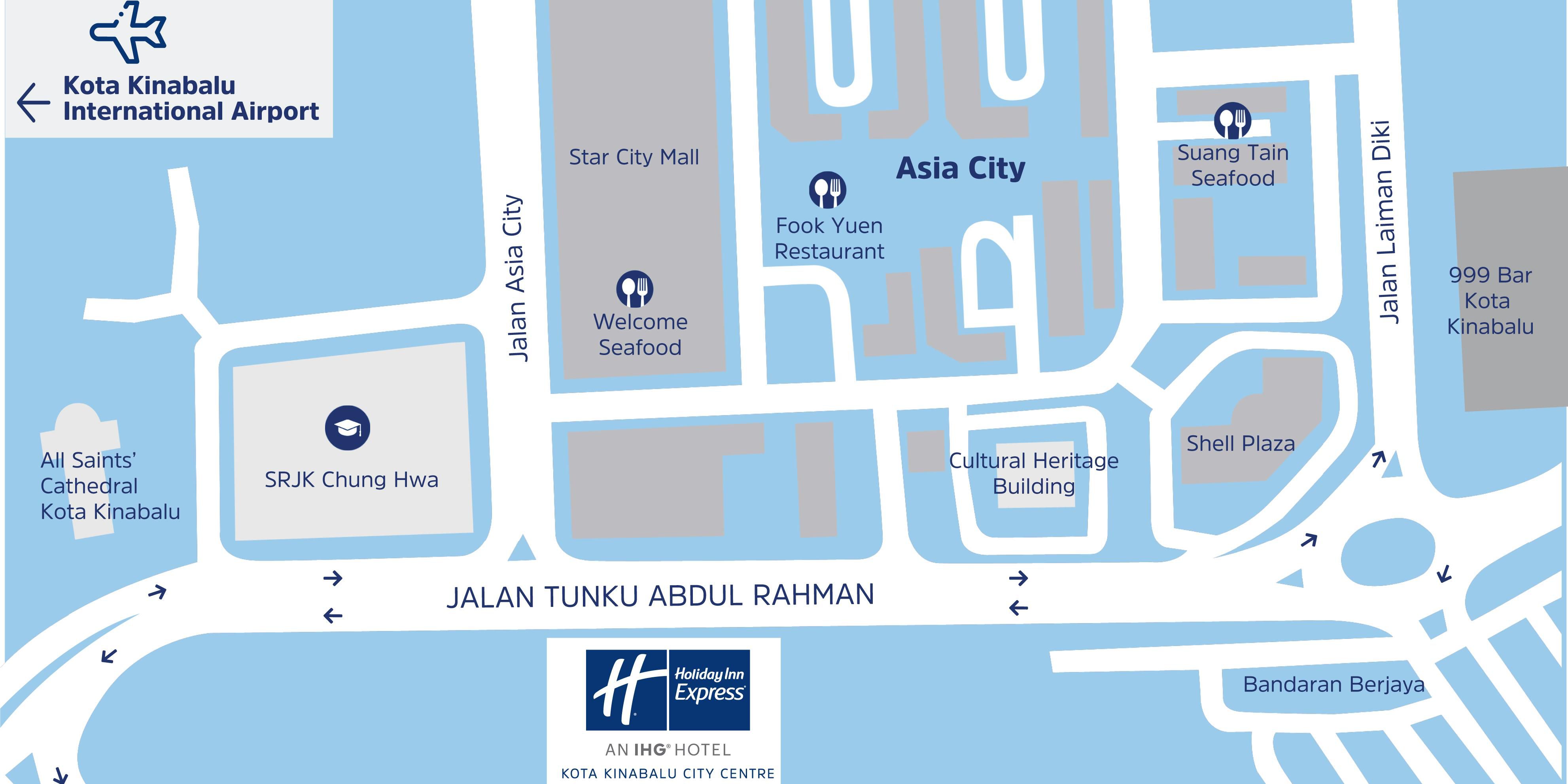 Hotel in Sabah | Holiday Inn Express Kota Kinabalu City Centre