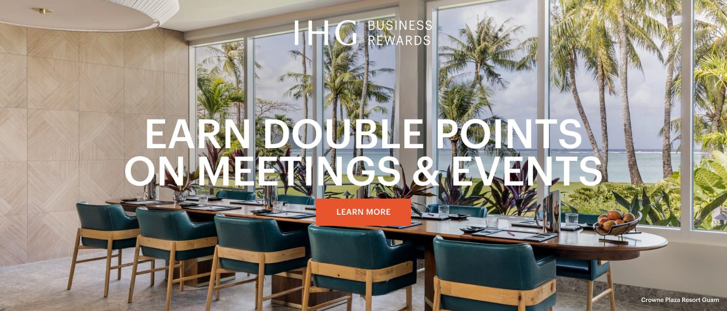 IHG Hotels & Resorts Meetings and Events: request a quote or book instantly